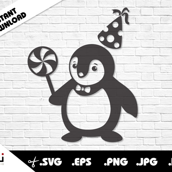Pingu Svg - Etsy