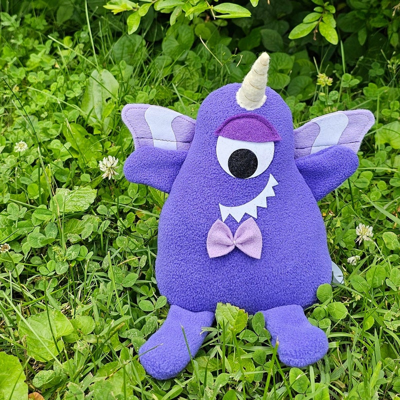 Stuffed Monster Toy - Etsy