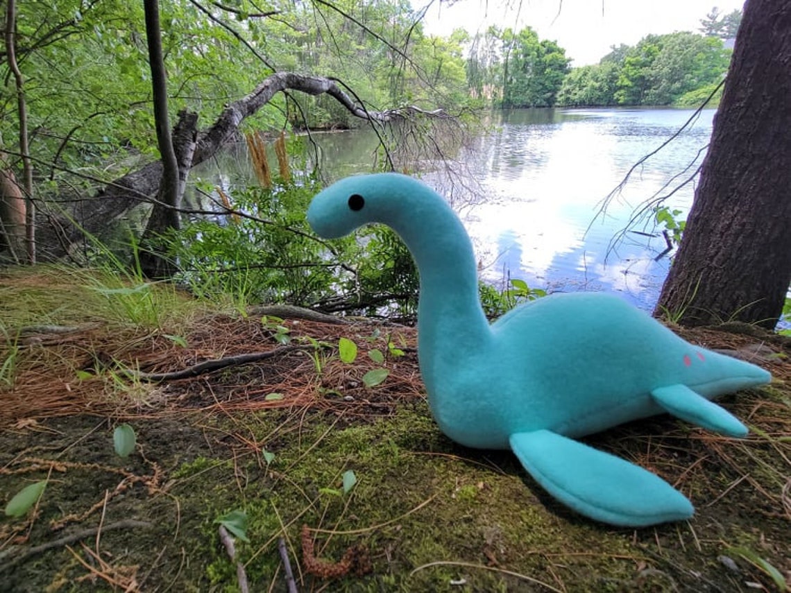 Nessie the Loch Ness Monster Stuffed Animal Crytozoology Soft | Etsy