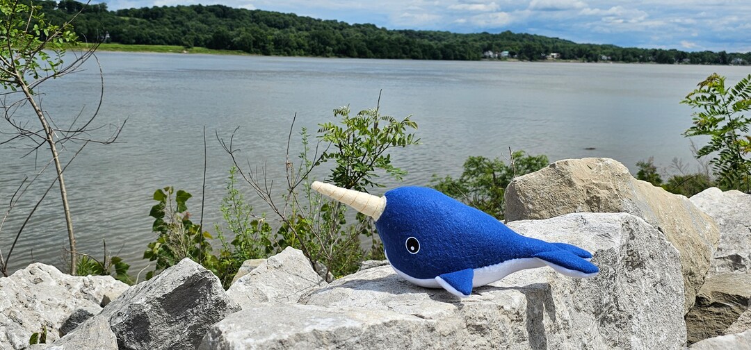 Narwhal Stuffed Animal, Narwhal Soft Toy, Stuffed Unicorn of the Sea ...