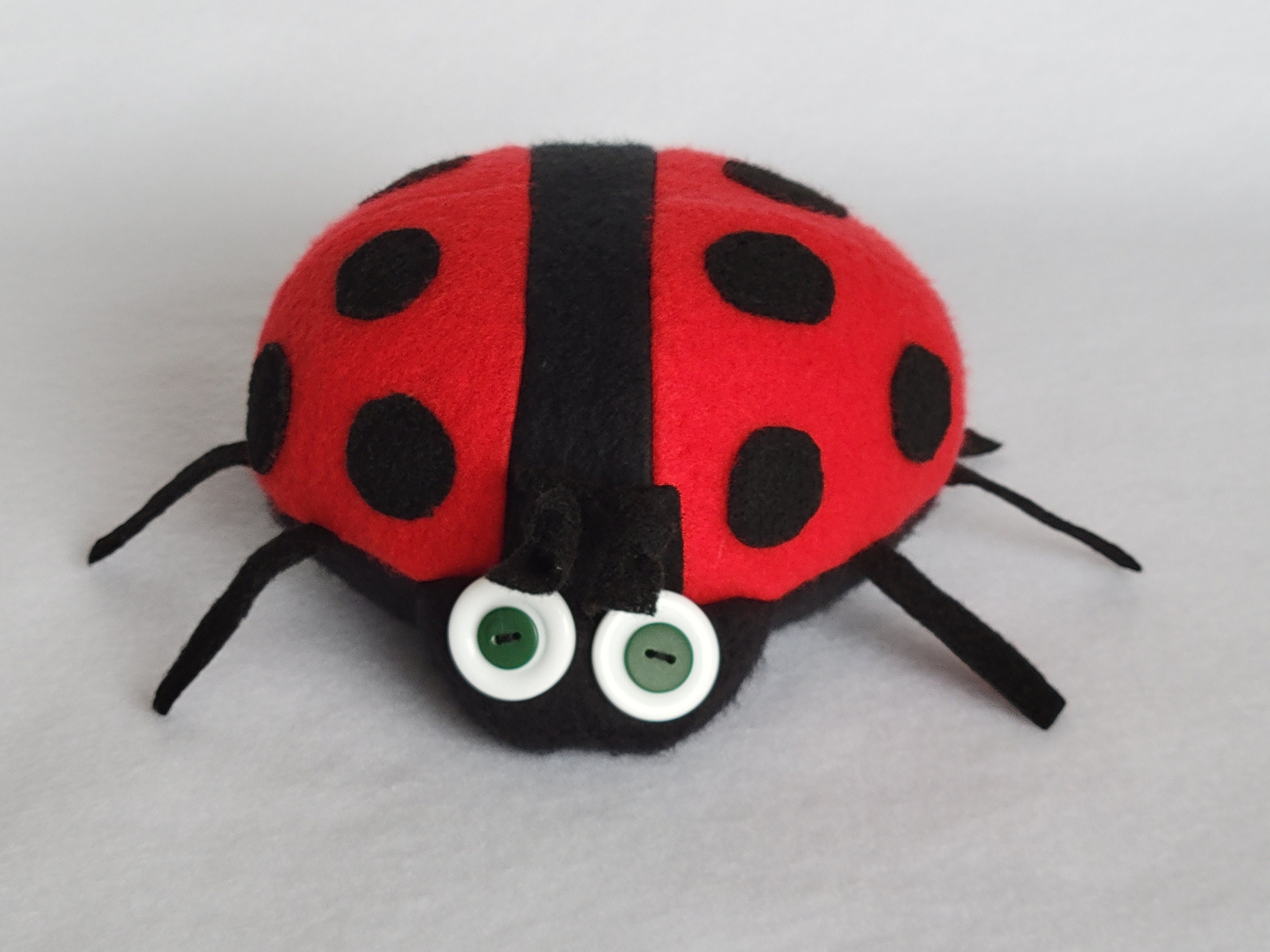 Ladybug Stuffed Plush Insect Toy | Etsy