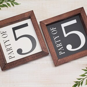 Party of Sign, Party Number Sign, Party of Number Sign, Party of 2 ...