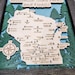Wisconsin State Park and Forests Map, Wisconsin State Park & Forest ...