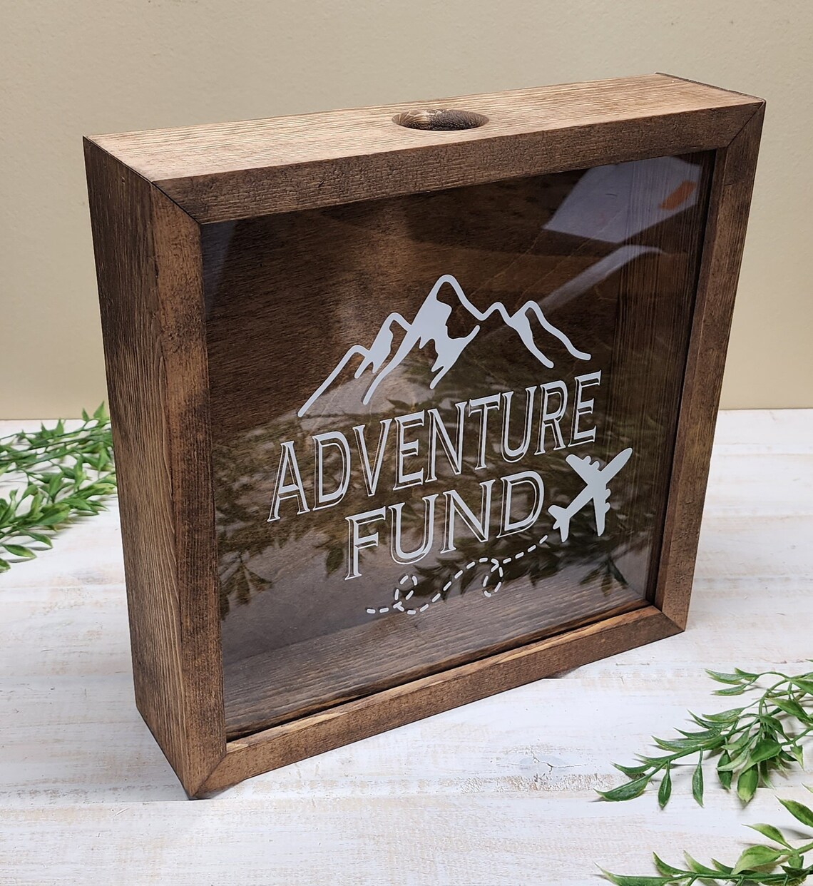 Adventure Fund Shadow Box Adventure Money Savings Box - Etsy