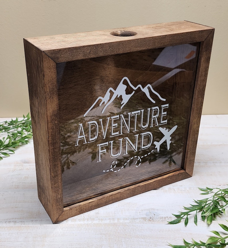 Adventure Fund Shadow Box Adventure Money Savings Box - Etsy