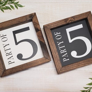 Party of Sign, Party Number Sign, Party of Number Sign, Party of 2 ...