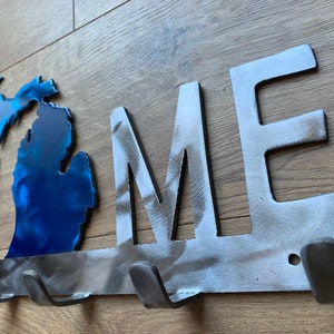 Michigan Home Key Rack - Etsy