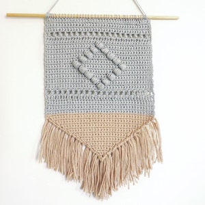 Boho Wall Hanging Crochet Pattern Crochet Wall Hanging - Etsy