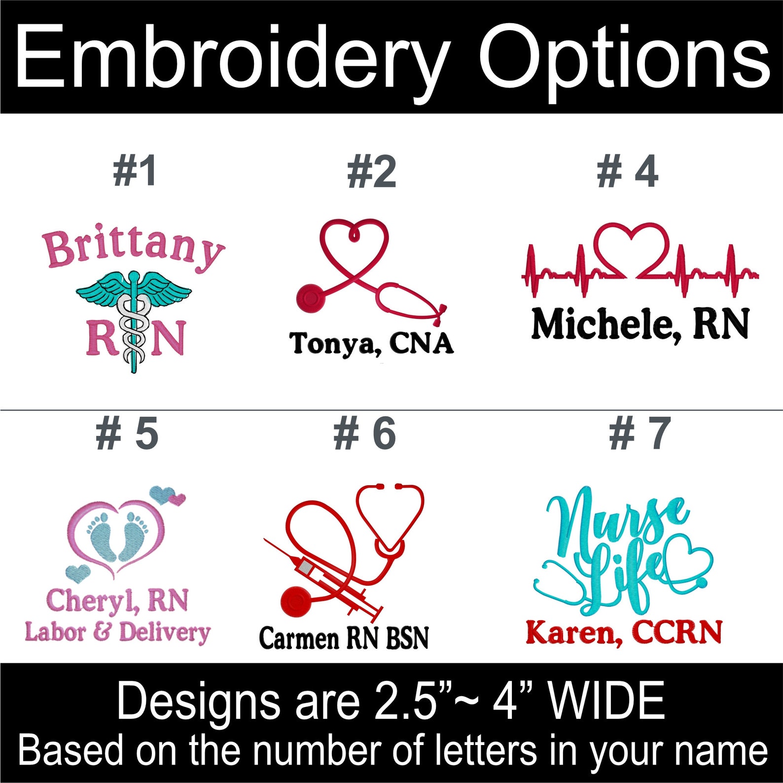 Personalized Ladies Nurse/doctor Embroidered Full Zip Jacket - Etsy