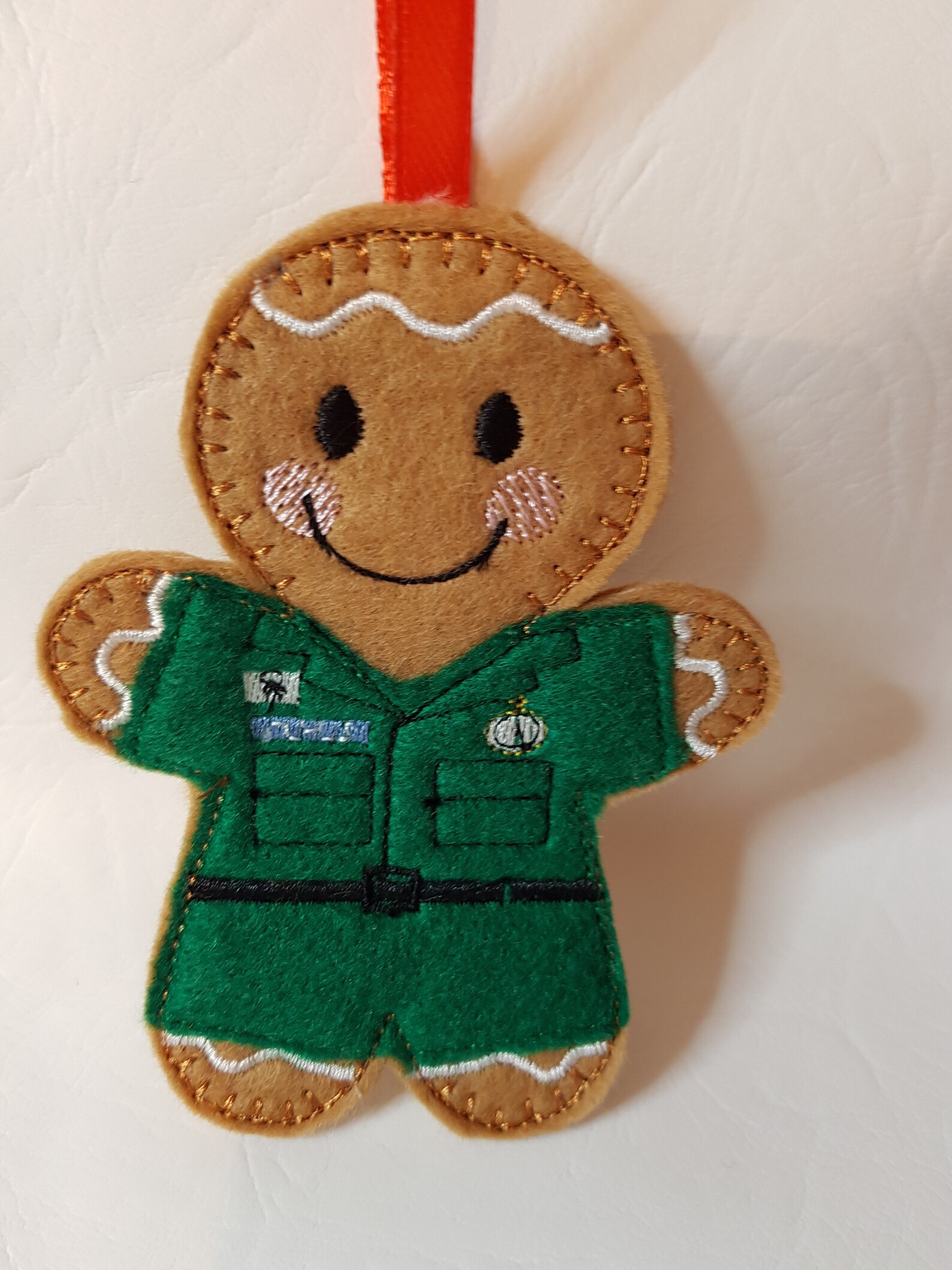 Ginger Paramedic Christmas Gift Christmas Decoration | Etsy UK
