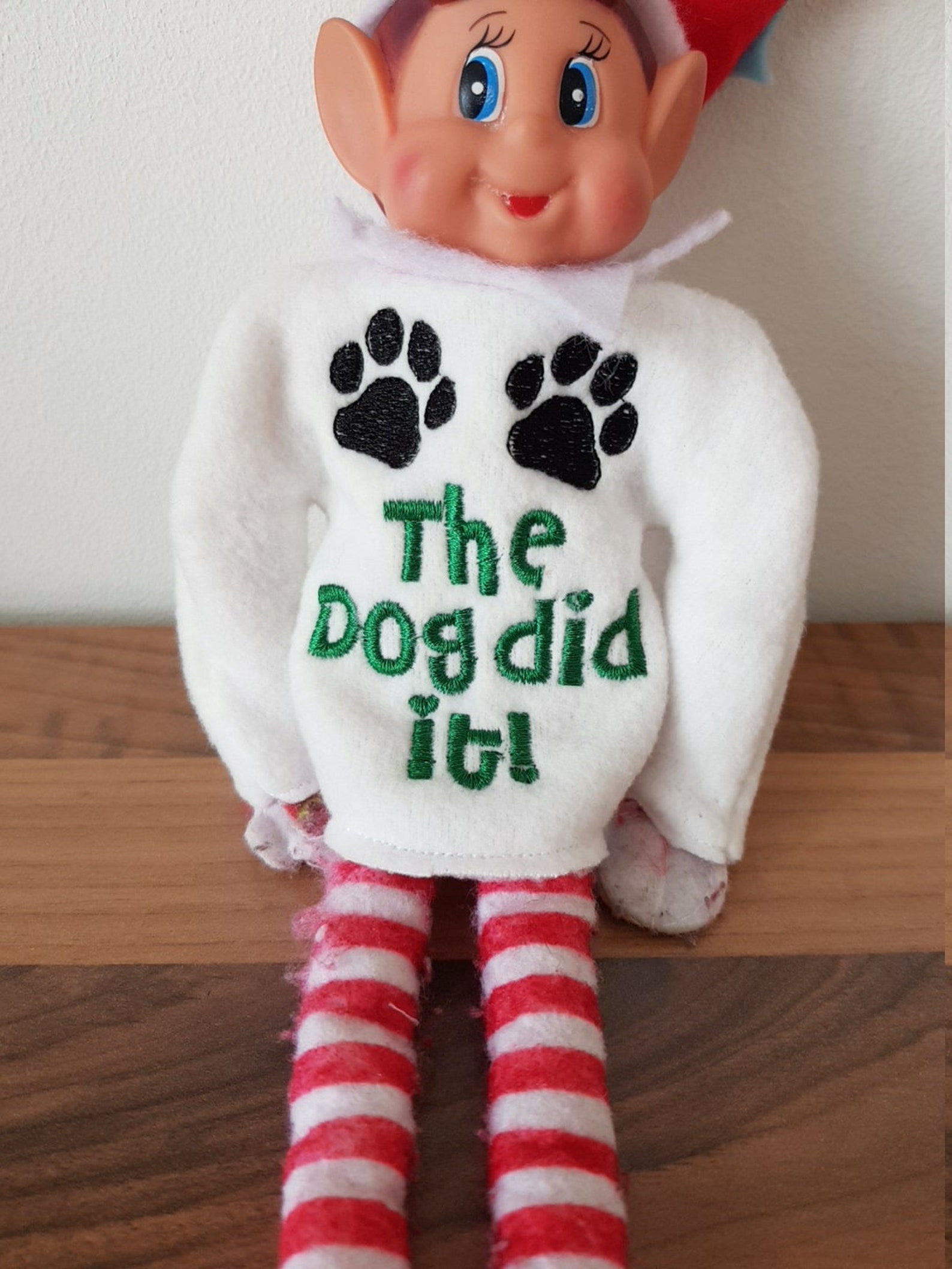 Christmas Elf Doll Jumpers. Lockdown 2020 Funny Jumpers | Etsy UK