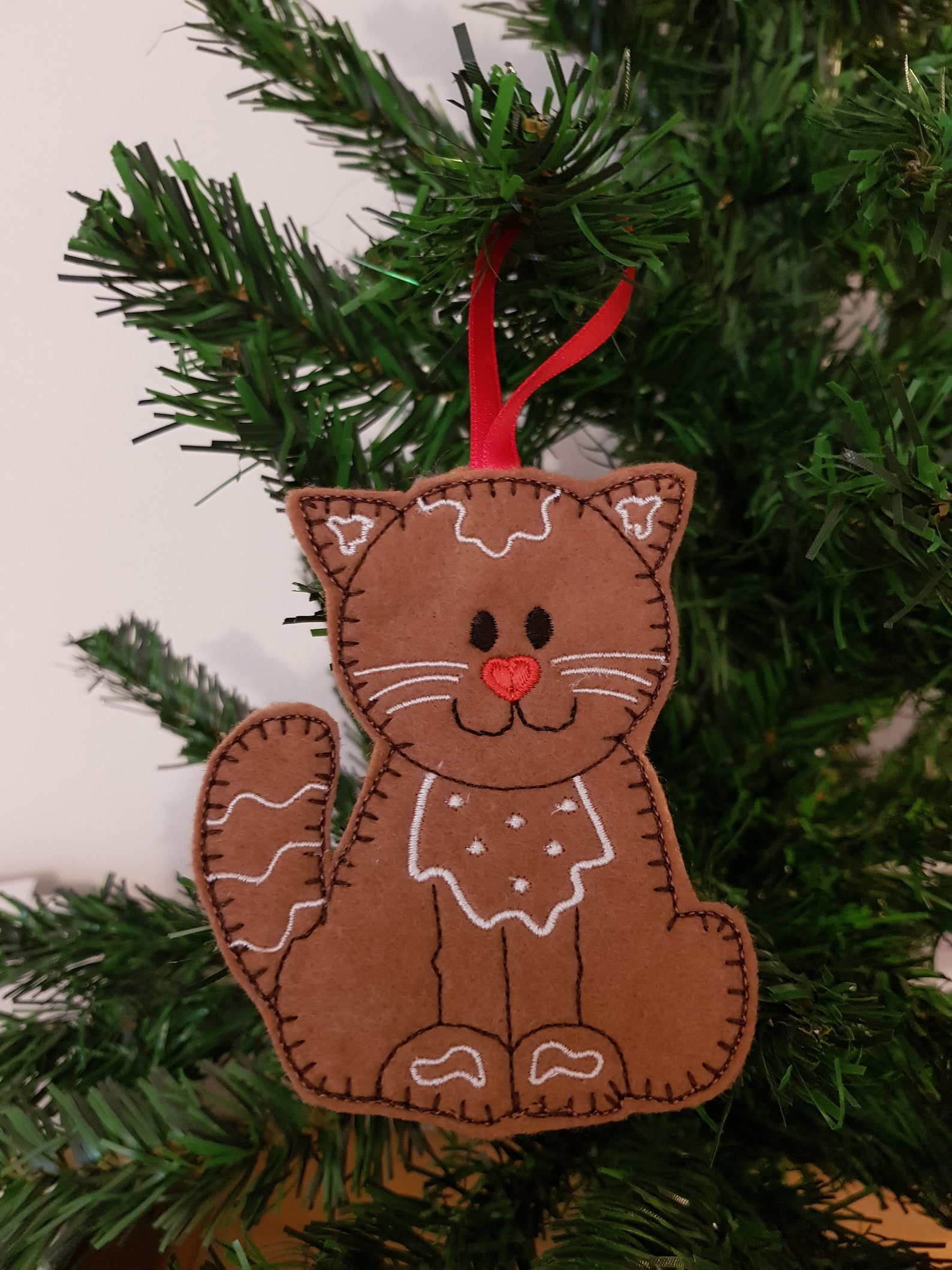 Cat dog xmas decorations. christmas ornament cat and dog | Etsy