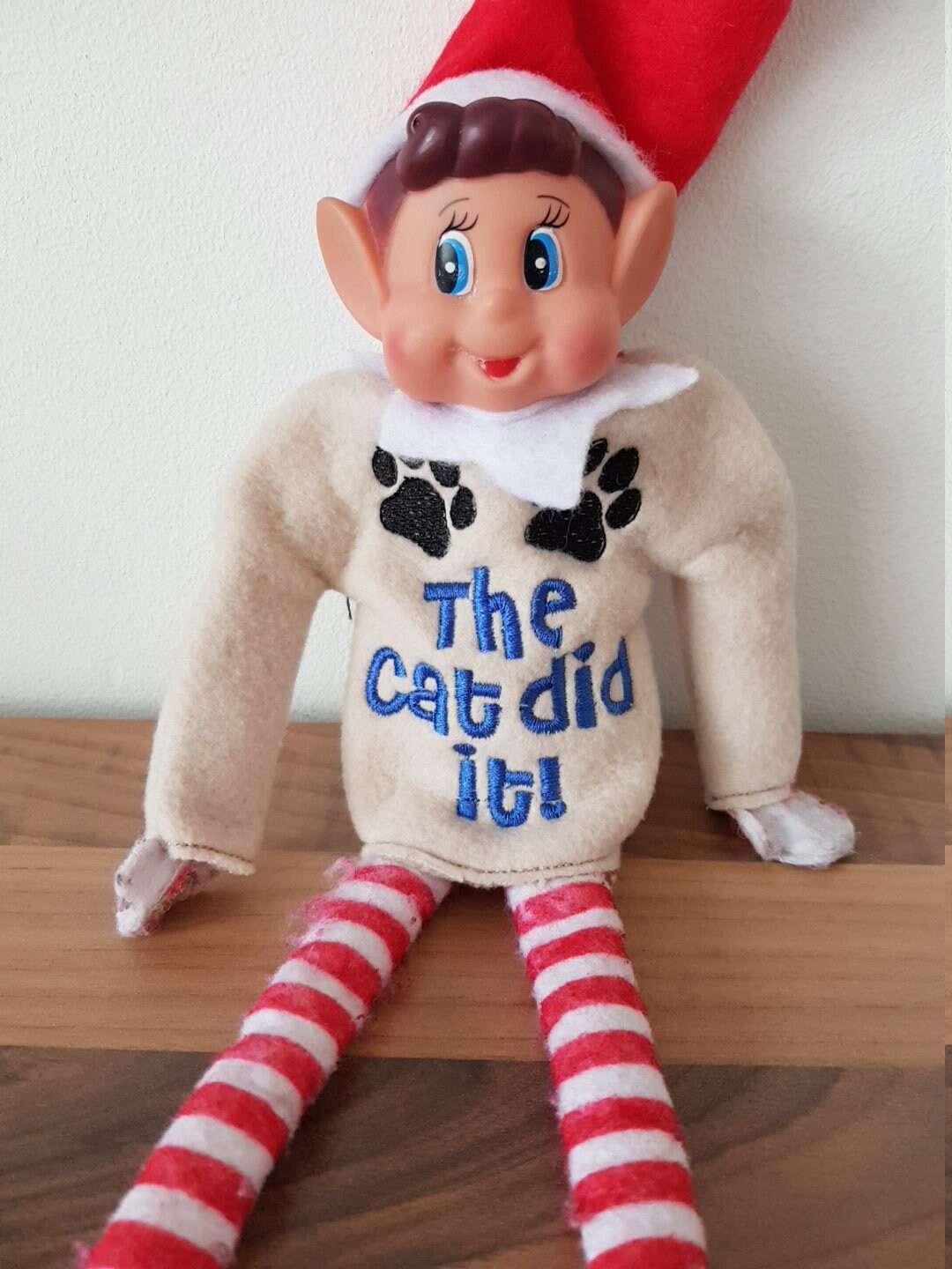 Christmas Elf Doll Jumpers. Lockdown 2020 Funny Jumpers - Etsy UK