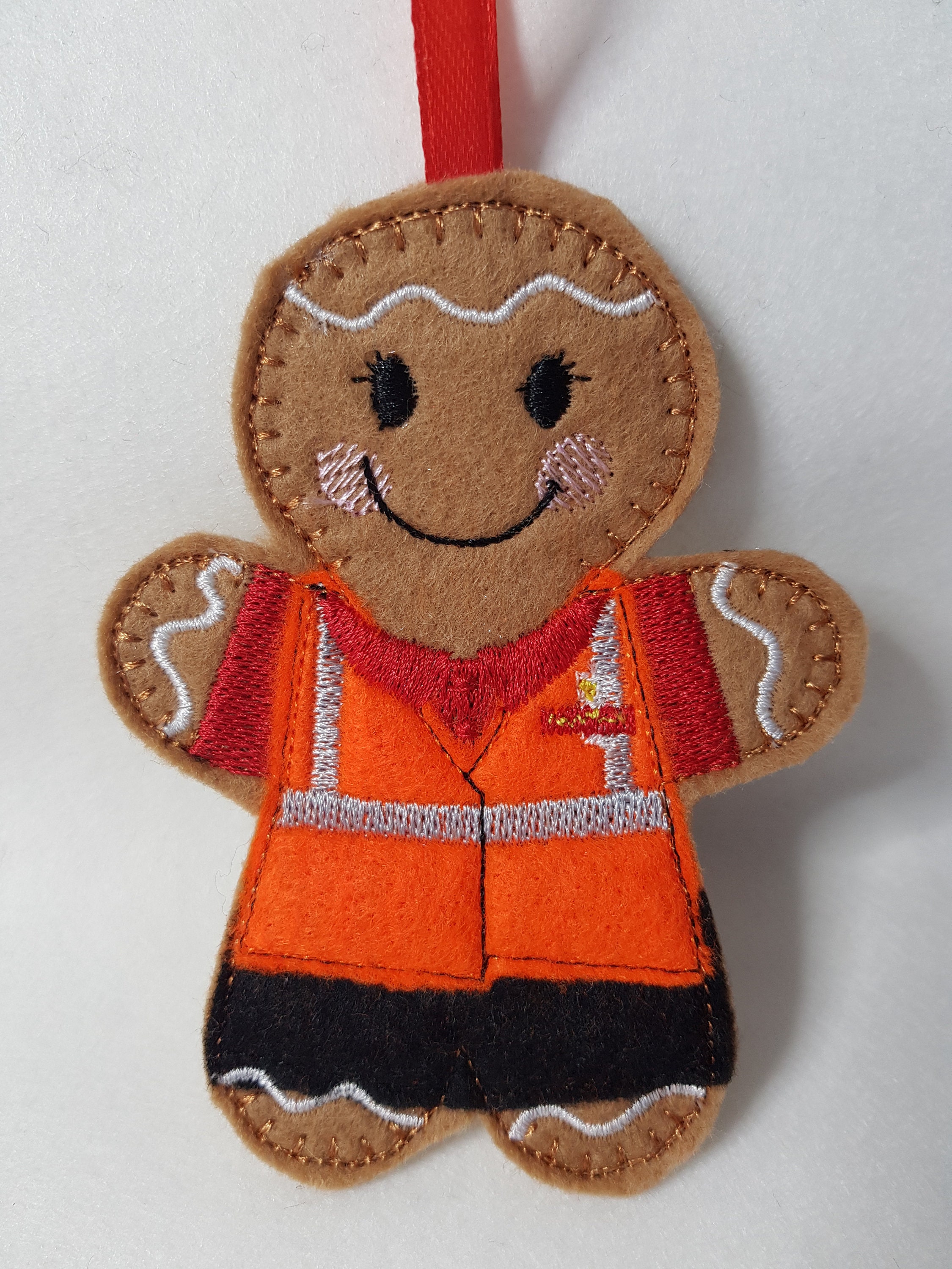 Gingerbread Postman Decoration - Etsy UK