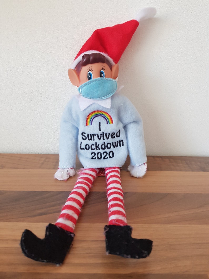Christmas Elf Doll Jumpers. Lockdown 2020 Funny Jumpers - Etsy UK