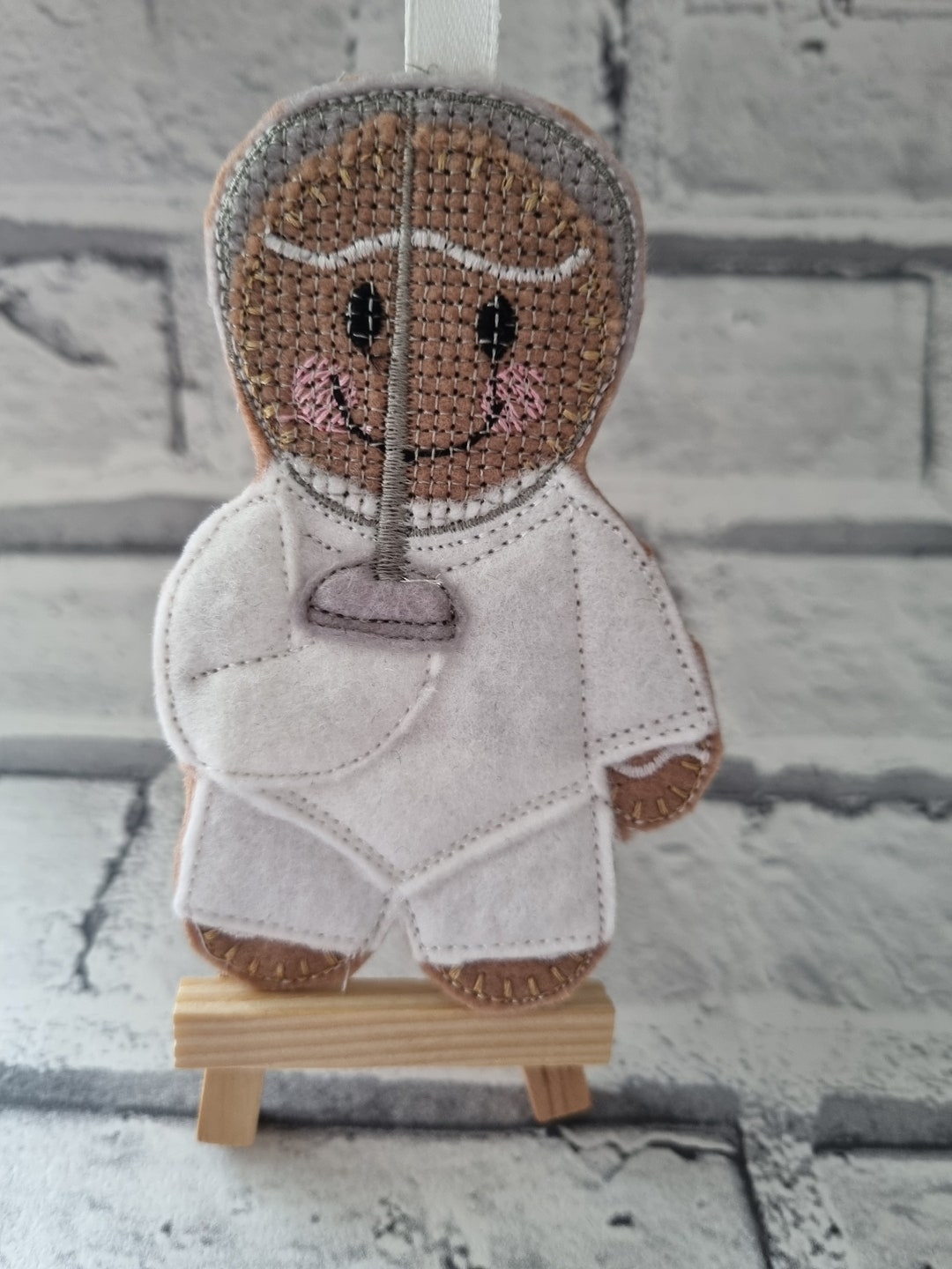 Gingerbread Man, Fencing, Epee, Hanger, Ornament, Decoration ...