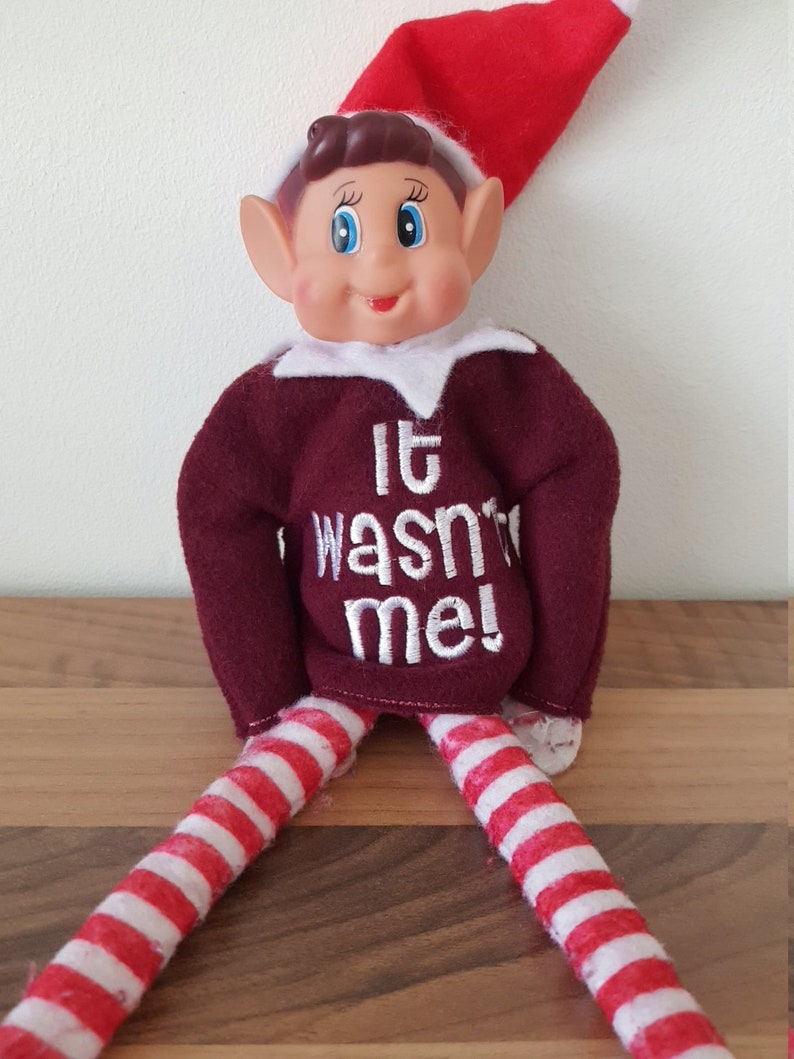 Christmas Elf Doll Jumpers. Lockdown 2020 Funny Jumpers - Etsy UK