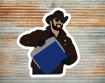 Yellowstone Sticker Rip - Etsy