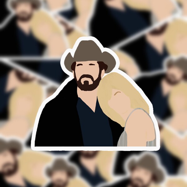 Rip Yellowstone Sticker - Etsy