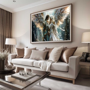 Arch Angel Art Work Print Poster - Etsy