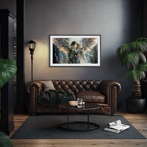 Arch Angel Art Work Print Poster - Etsy