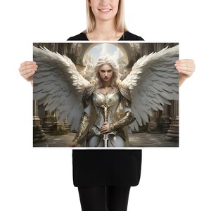 Ark Angel Art Work Print Poster - Etsy