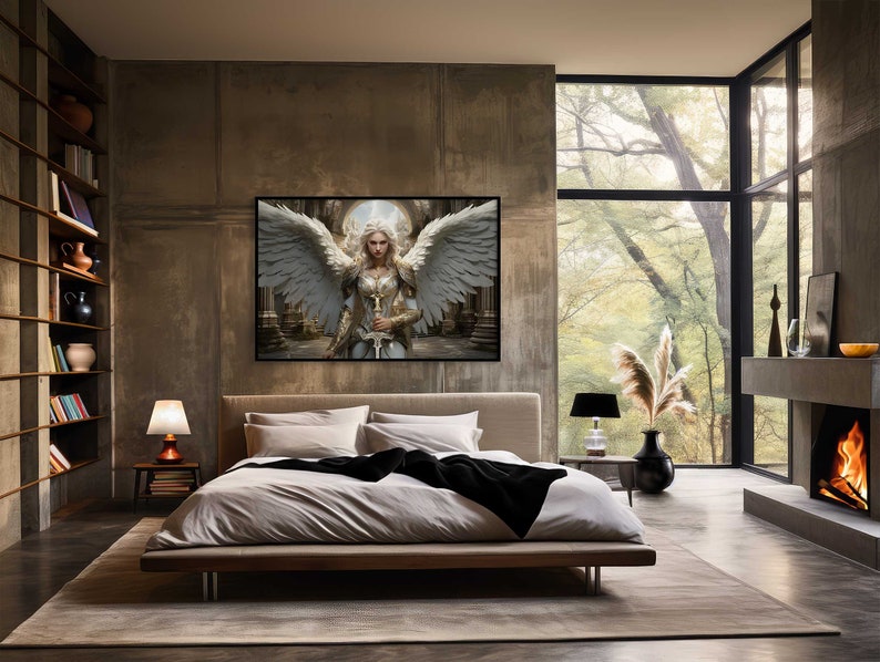 Ark Angel Art Work Print Poster - Etsy