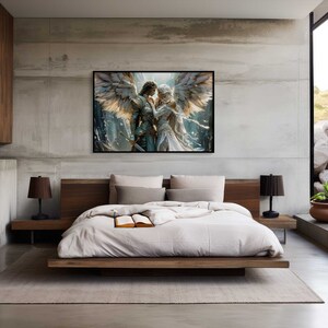 Arch Angel Art Work Print Poster - Etsy