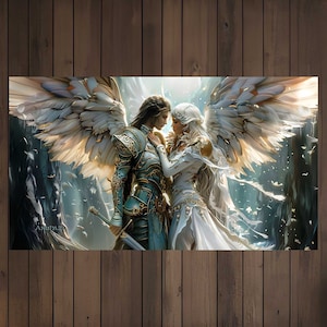 Arch Angel Art Work Print Poster - Etsy