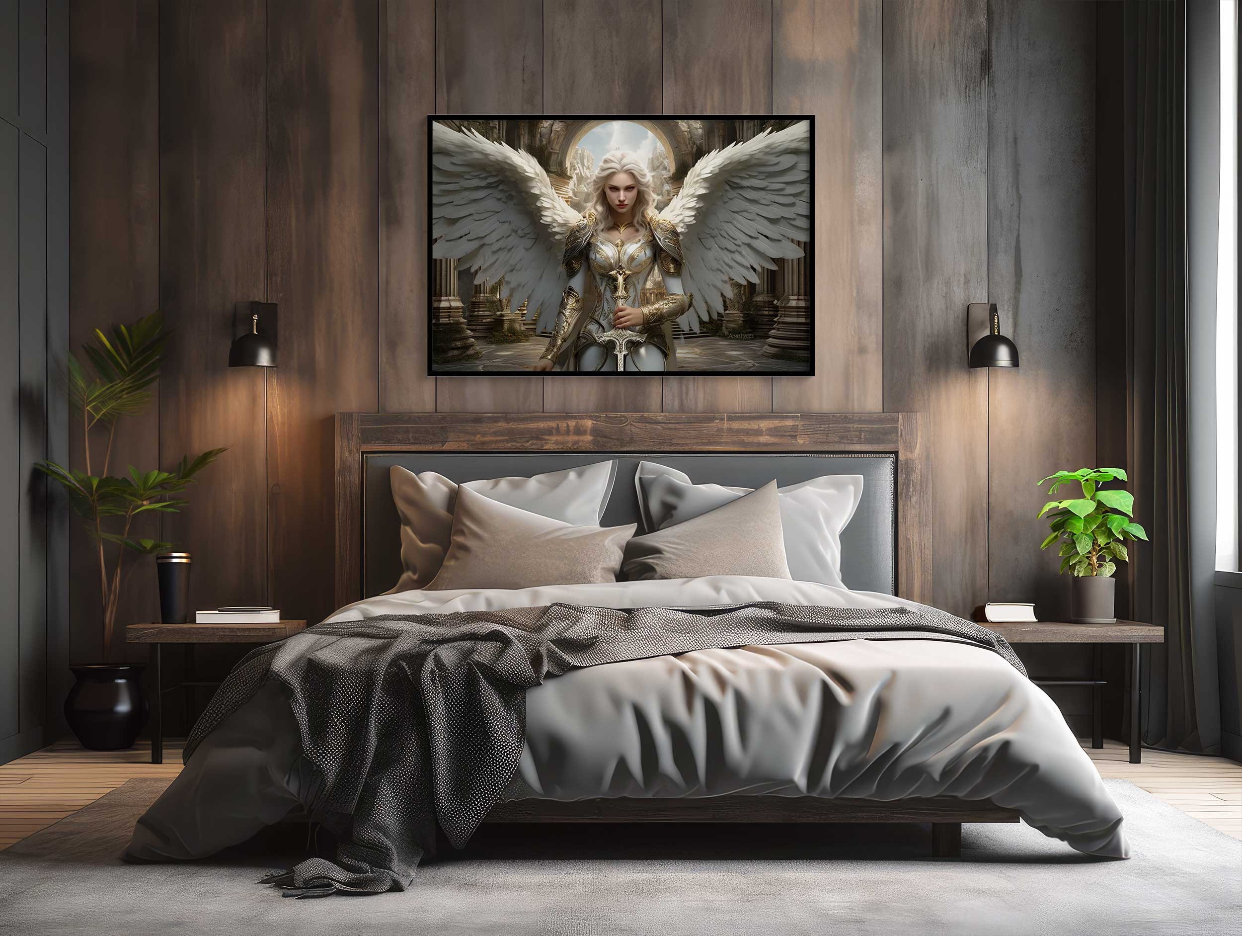 Ark Angel Art Work Print Poster - Etsy