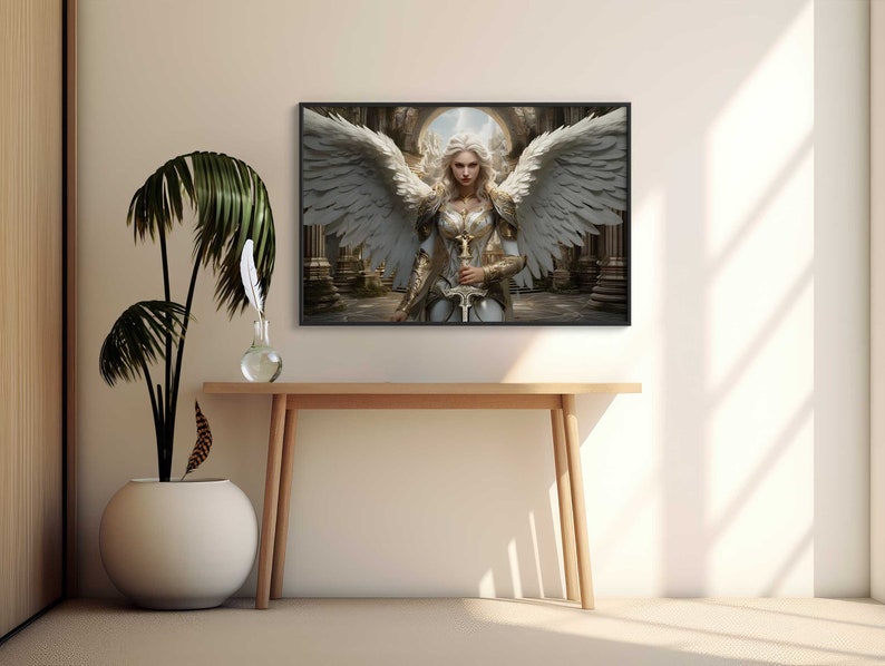 Ark Angel Art Work Print Poster - Etsy