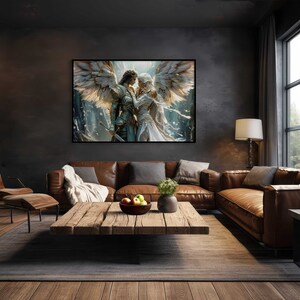 Arch Angel Art Work Print Poster - Etsy