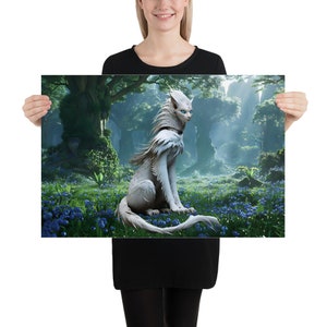 Fantasy Art Print Mythical Creature Poster - Etsy