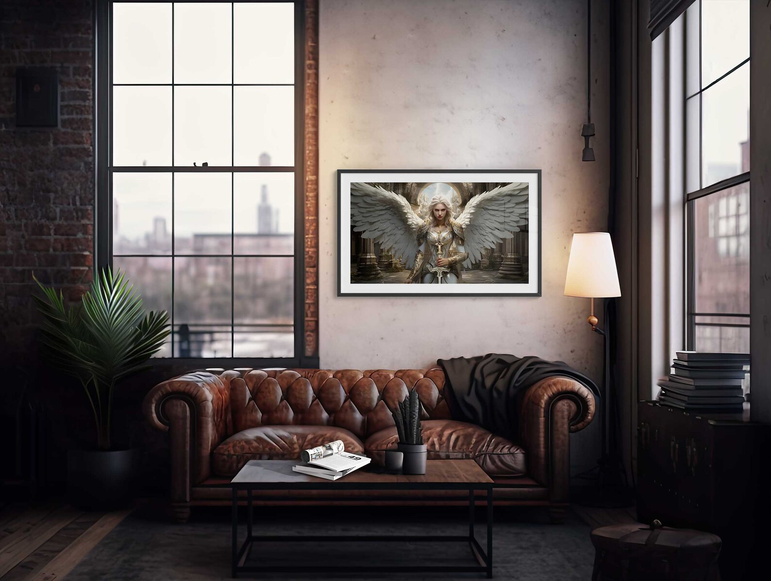 Ark Angel Art Work Print Poster - Etsy