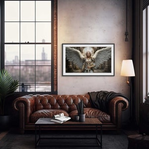 Ark Angel Art Work Print Poster - Etsy
