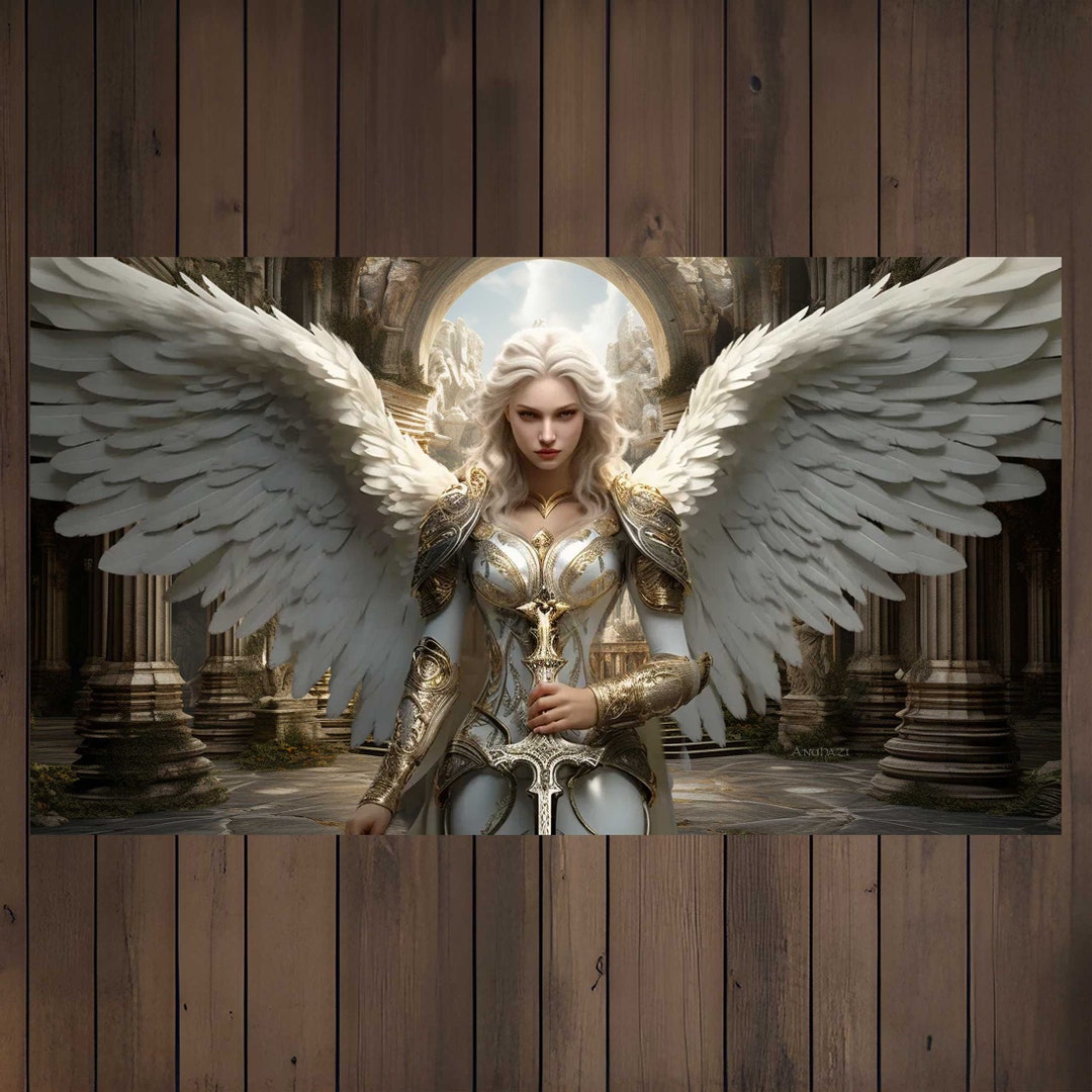 Ark Angel Art Work Print Poster - Etsy