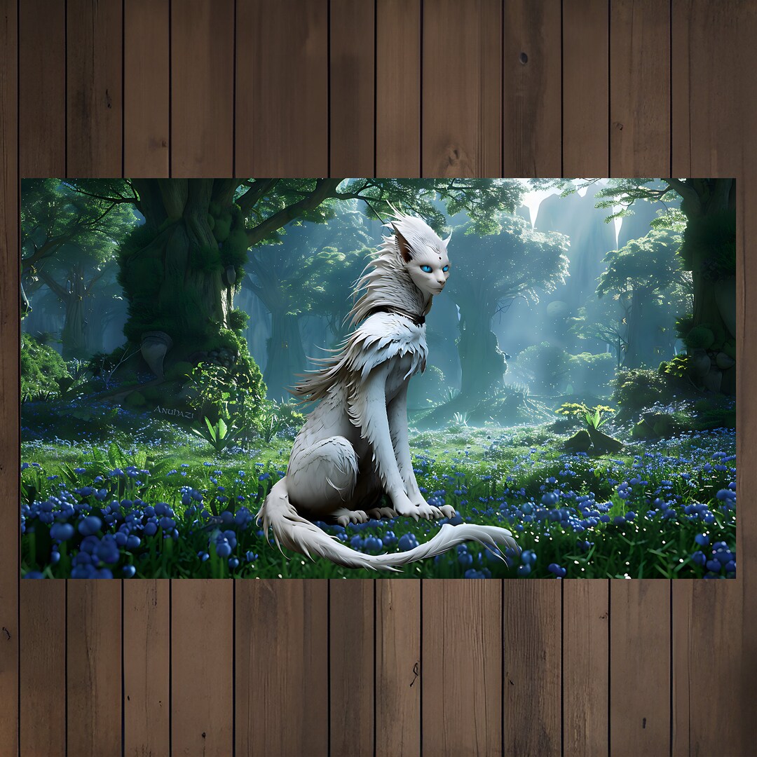 Fantasy Art Print Mythical Creature Poster - Etsy