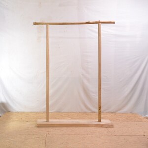 Natural Wood Clothes Rack, Boho Clothes Hanger, Cosy Decor - Etsy