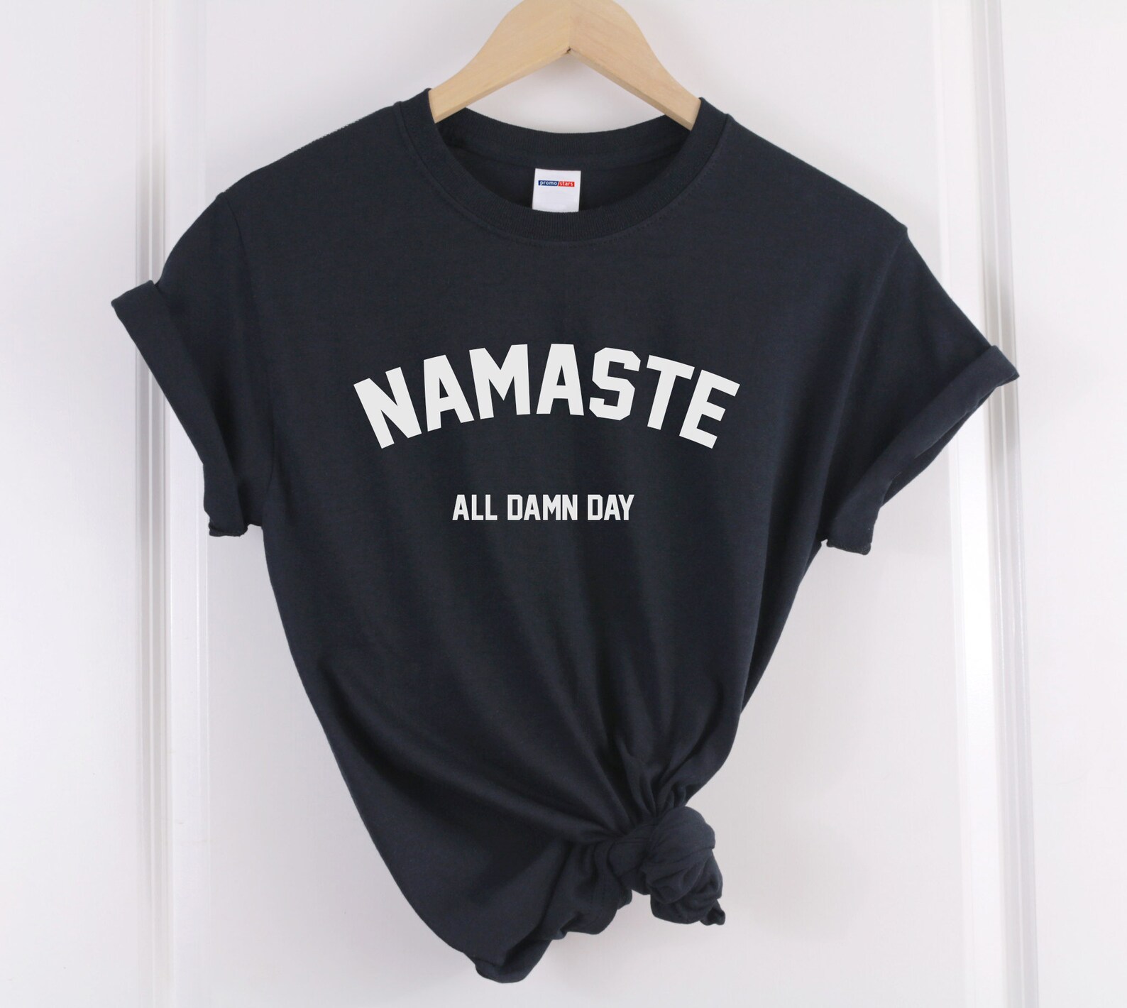 Namaste Shirt Namaste All Damn Day Shirt Yoga Shirt Yoga - Etsy