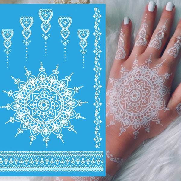 Buy Mehendi Design Stickers Online In India - Etsy India