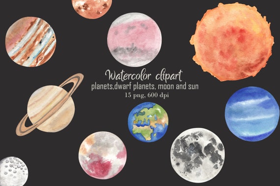 Other Dwarf Planets Clip Art