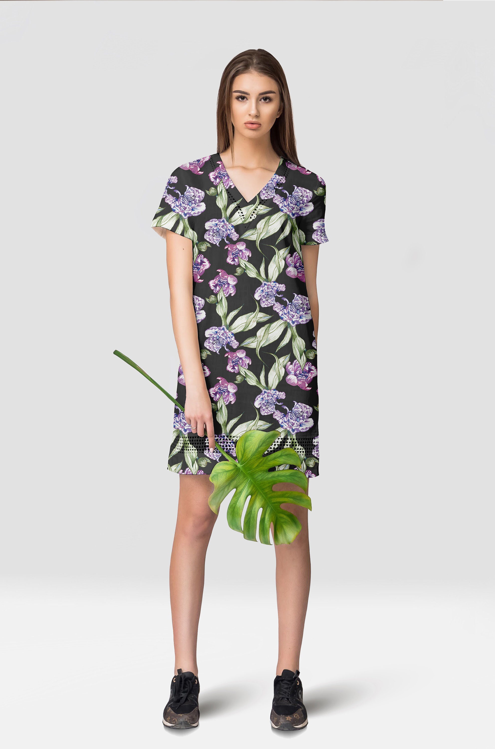 Digital Paper With Watercolor Flowers Floral Print Seamless Pattern ...