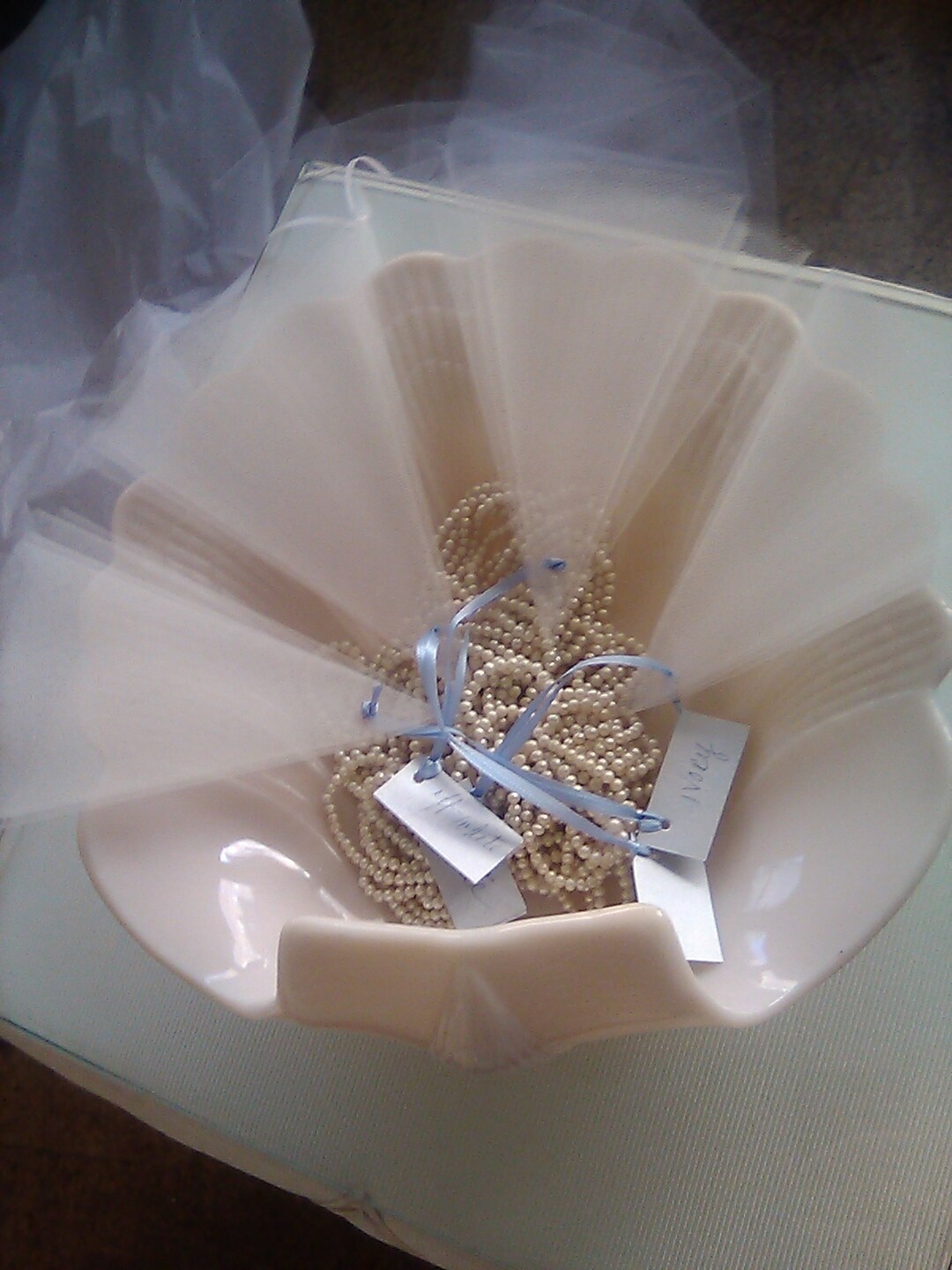 TULLE SAMPLES 4-color Set Soft & Sheer Bridal Illusion Tulle, for a ...