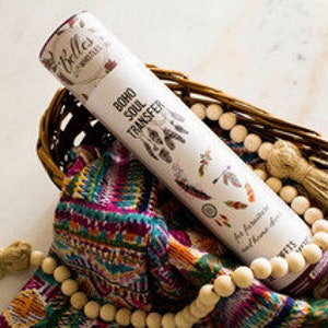 Boho Soul Transfer, Rub on Transfer, Furniture Transfer, Belles and ...