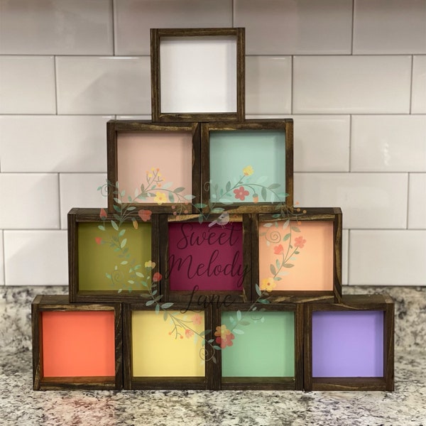 6x6 Wood Sign - Etsy