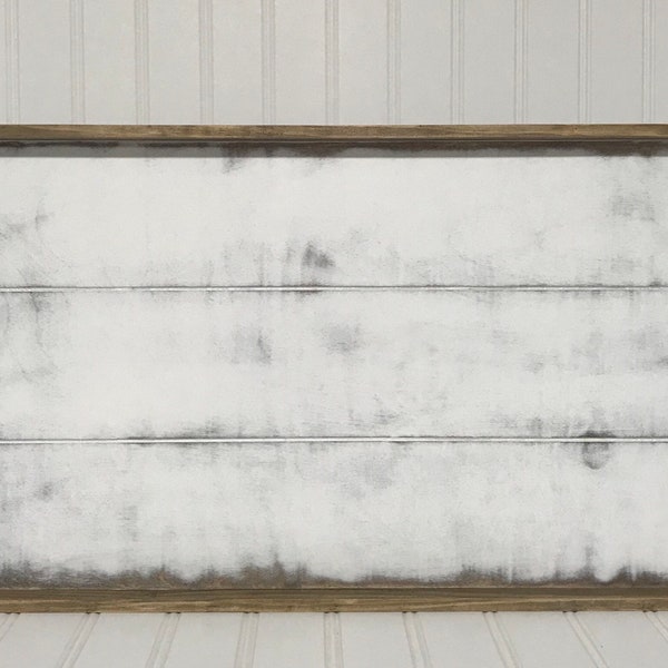 Distressed Wood Sign - Etsy