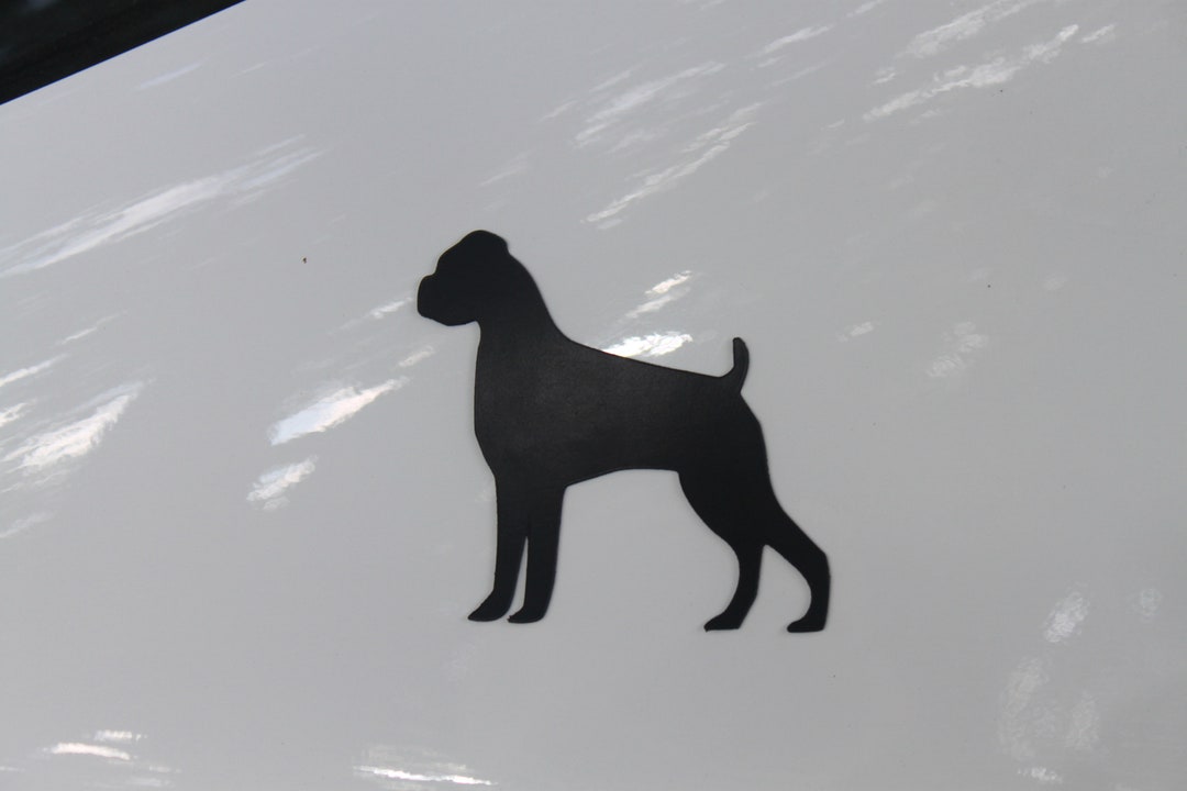 Boxer Dog Magnet for Cars, Lockers, Doors or Refrigerators - Outdoor ...
