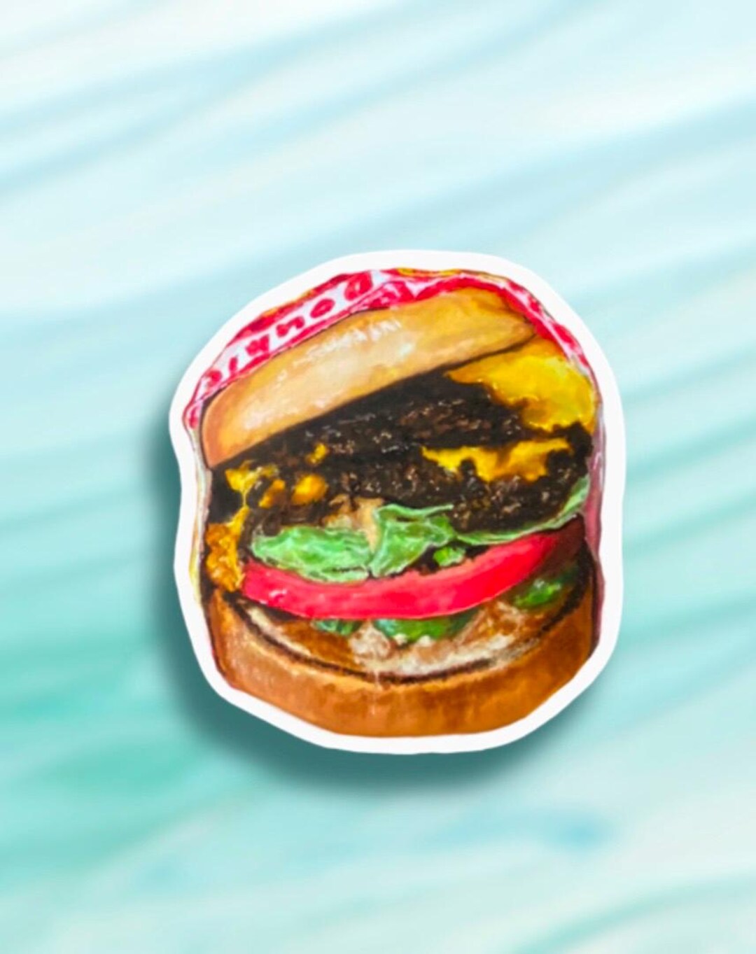 In-n-out Burger Vinyl Sticker: California Foodie Gift - Etsy