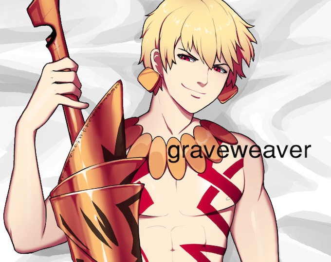 Fate/grand Order Gilgamesh Dakimakura Body Pillow Case - Etsy