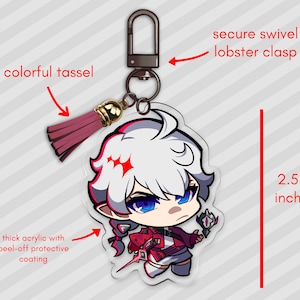 Final Fantasy 14 FFXIV 2.5inch Character Keychains: Wuk Lamat (NEW ...